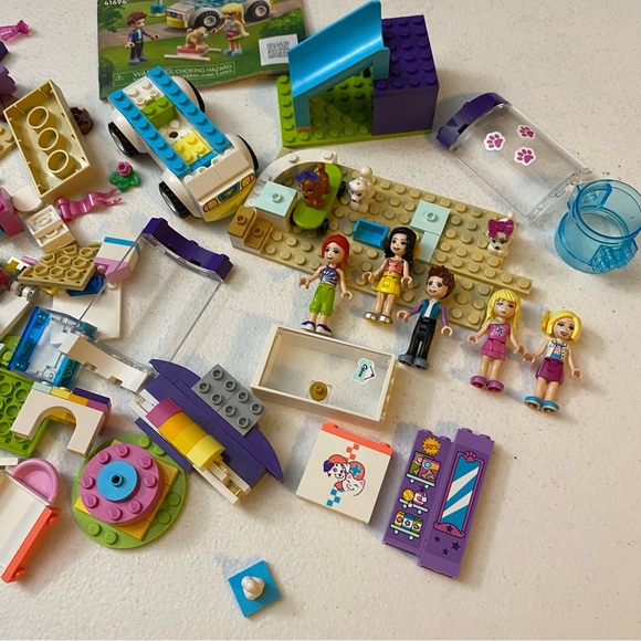 Lego | Toys | Lego Friends Mini Figures Accessories Slide Dog Puppy ...